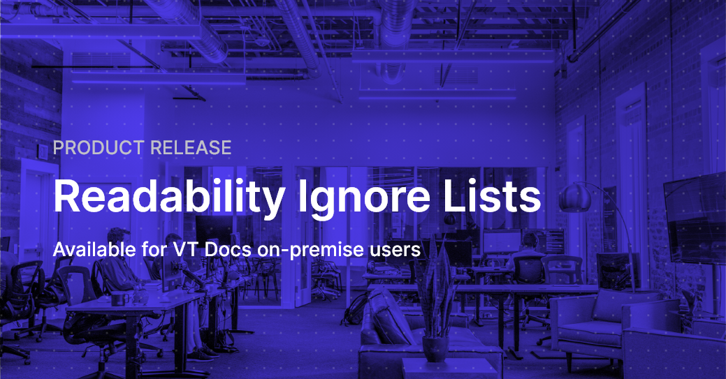 Readability Ignore Lists now Live in Cloud - VisibleThread