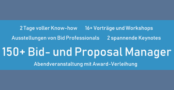 Bid and Proposal Management at APMP DACH 2019 | VisibleThread