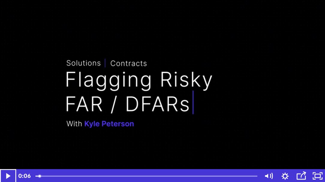 Streamline The Process Of Extracting And Assigning FAR Clauses