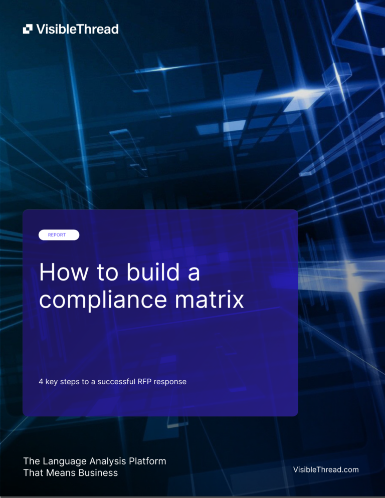How to Build a Compliance Matrix