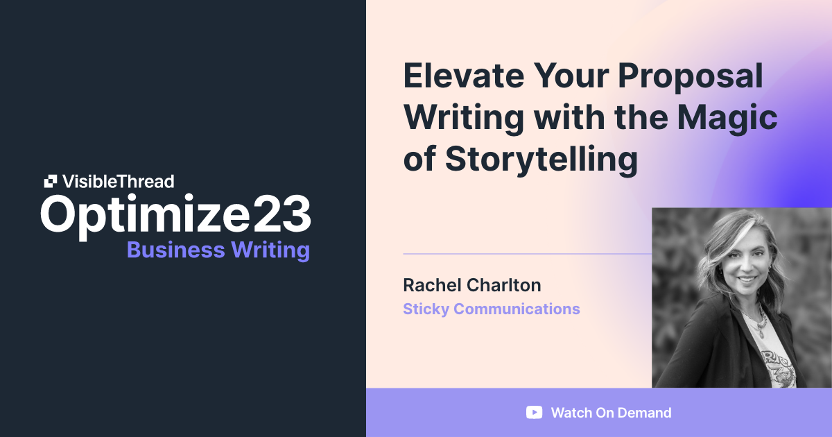 Elevate Your Proposal Writing with the Magic of Storytelling