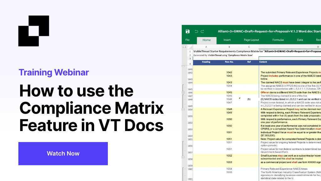 How to Use The Compliance Matrix Feature in VT Docs