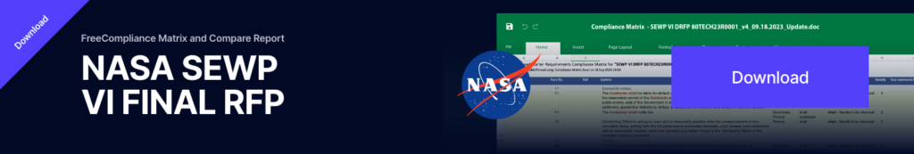 Where We Are Now - Updates on NASA's SEWP VI Contract