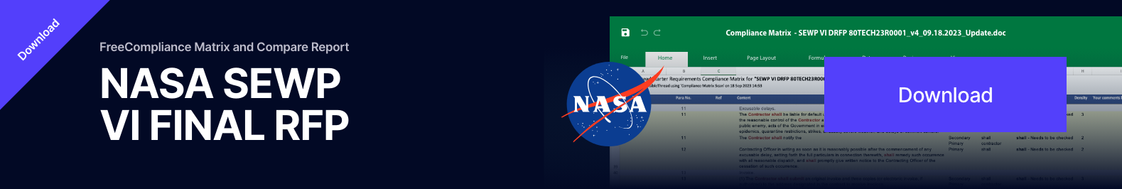 Where We Are Now - Updates on NASA's SEWP VI Contract