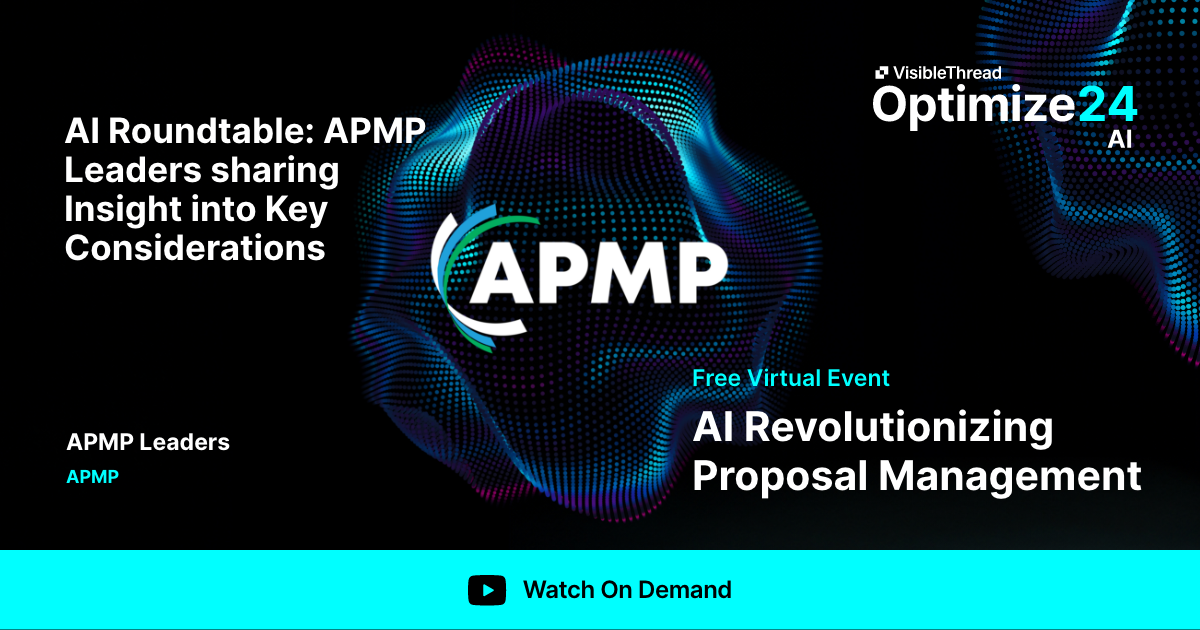 APMP Leaders Sharing Insight into Key AI Considerations