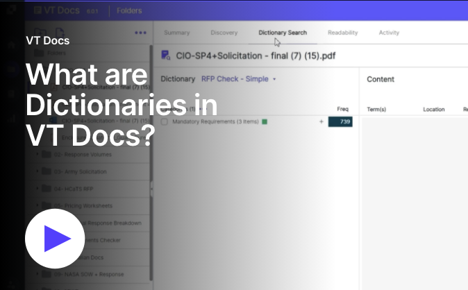 Product Videos-All Videos - VisibleThread - Language Analysis Platform