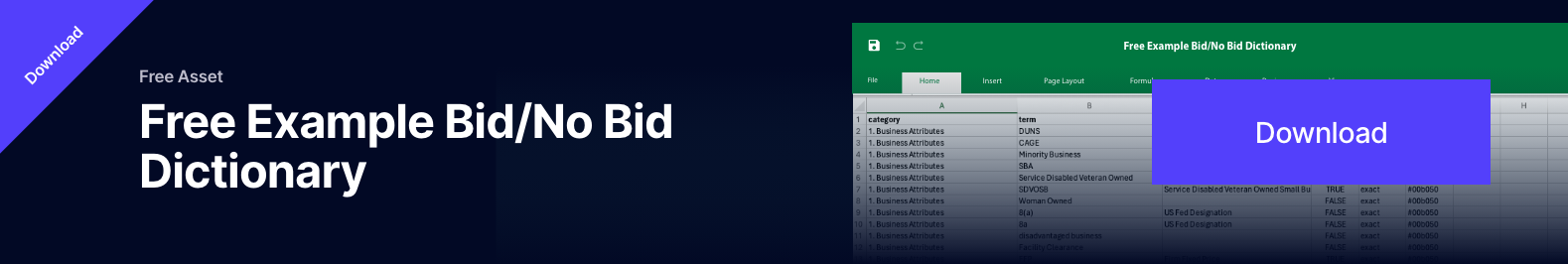 Make Smarter Bidding Decisions With a Bid/No Bid Dictionary