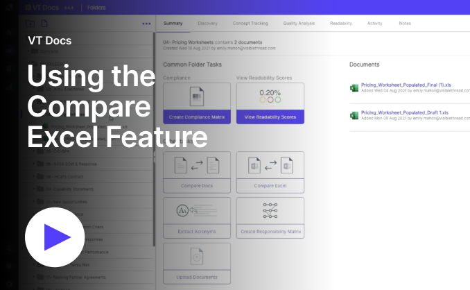 Product Videos-All Videos - VisibleThread - Language Analysis Platform