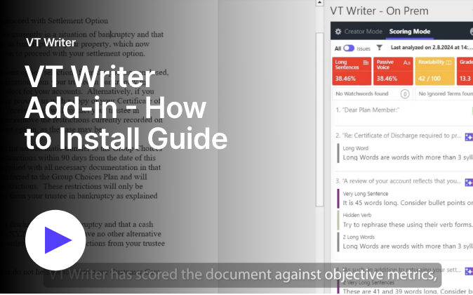 Product Videos-All Videos - VisibleThread - Language Analysis Platform