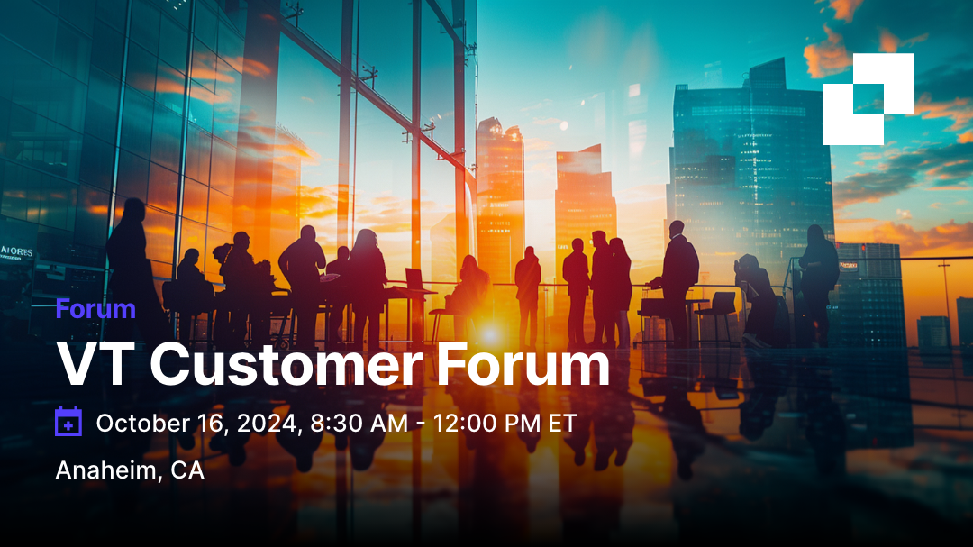 VisibleThread's October Customer Forum