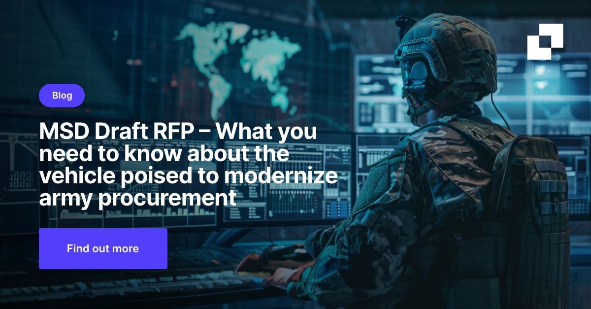 MSD Draft RFP - What You Need to Know