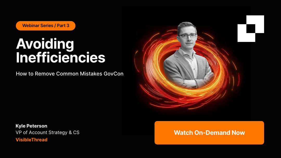 Avoiding Inefficiencies: Removing Common Mistakes GovCon