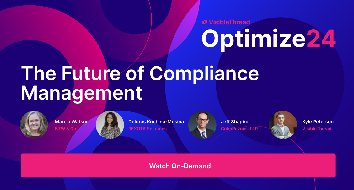 The Future of Compliance Management - Optimize24